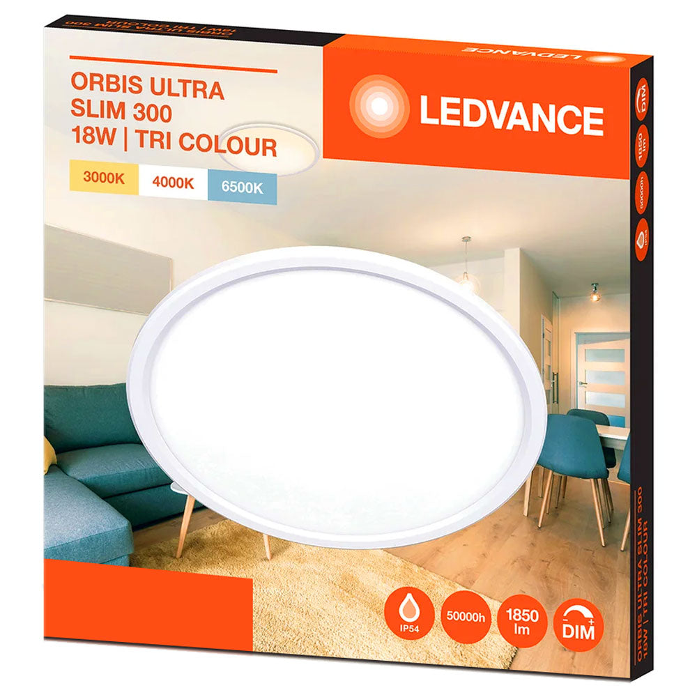 Slim LED Oyster Light - Ledvance Orbis