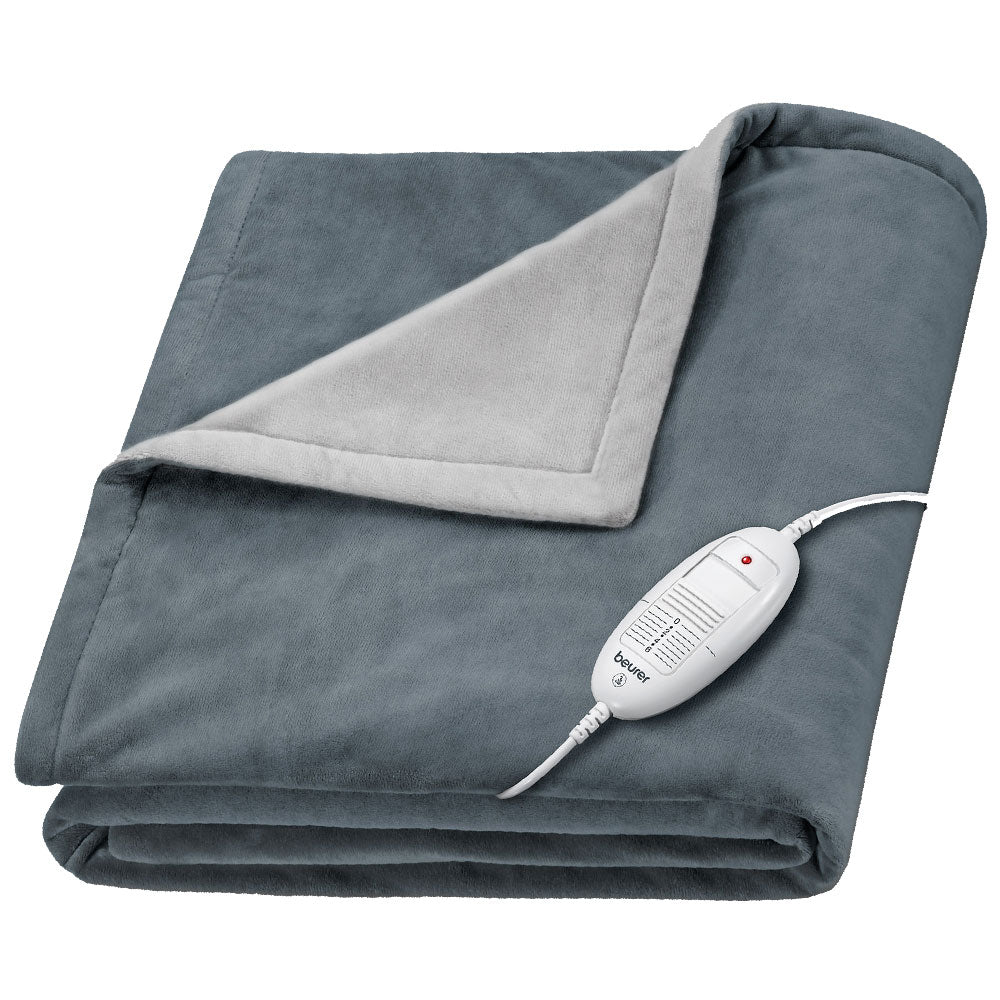 Beurer Heated Throw Blanket Dark Grey (HD75DG)