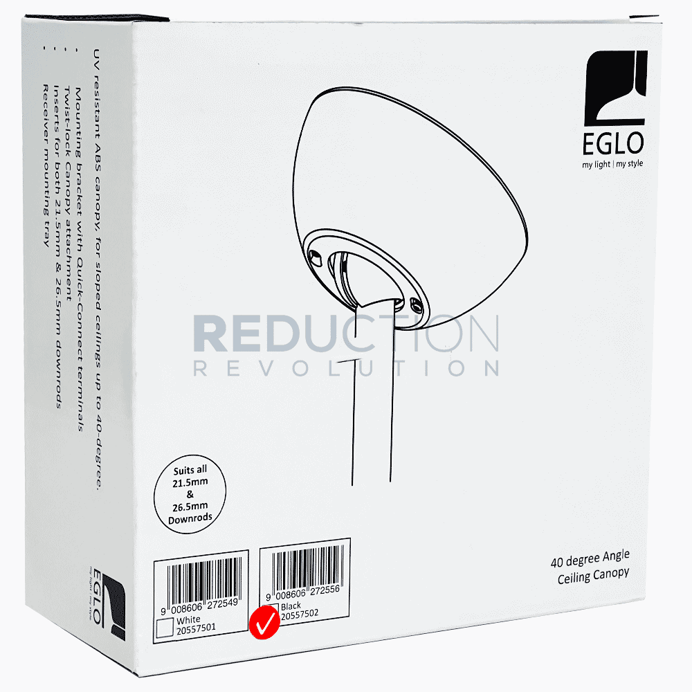 EGLO Angled Ceiling Fan Mount for Sloped Ceilings