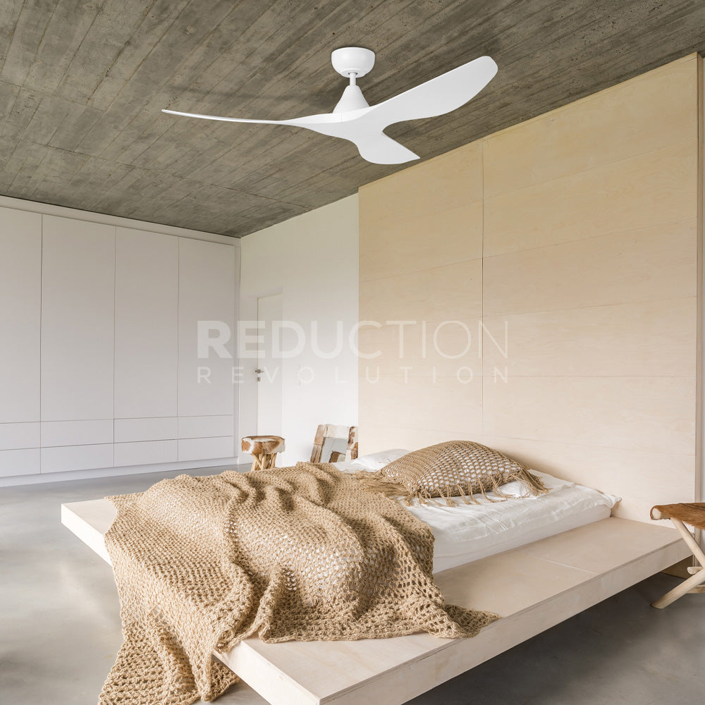 EGLO Surf White DC Ceiling Fan - Smart, Stylish, Affordable