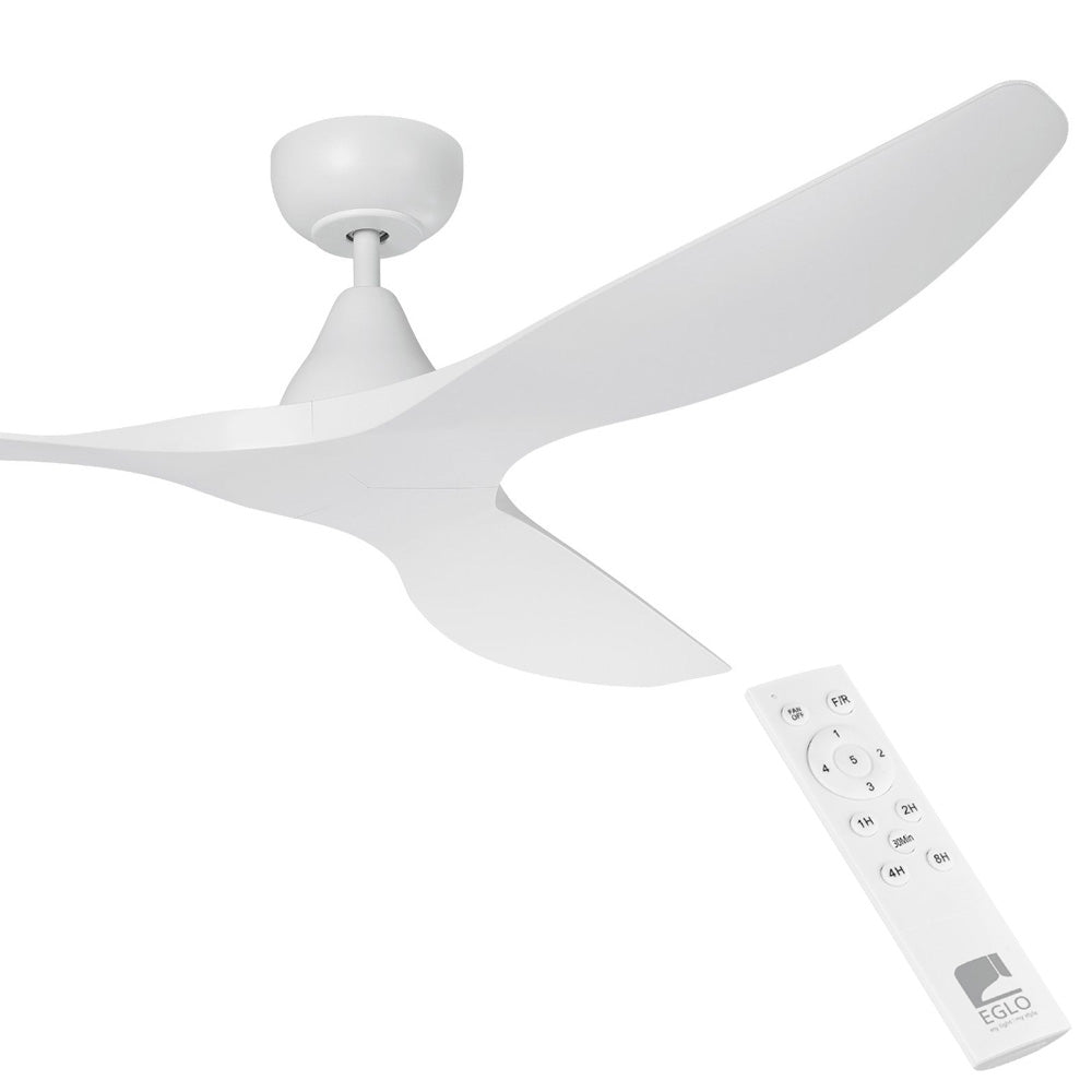 EGLO Surf White DC Ceiling Fan - Smart, Stylish, Affordable