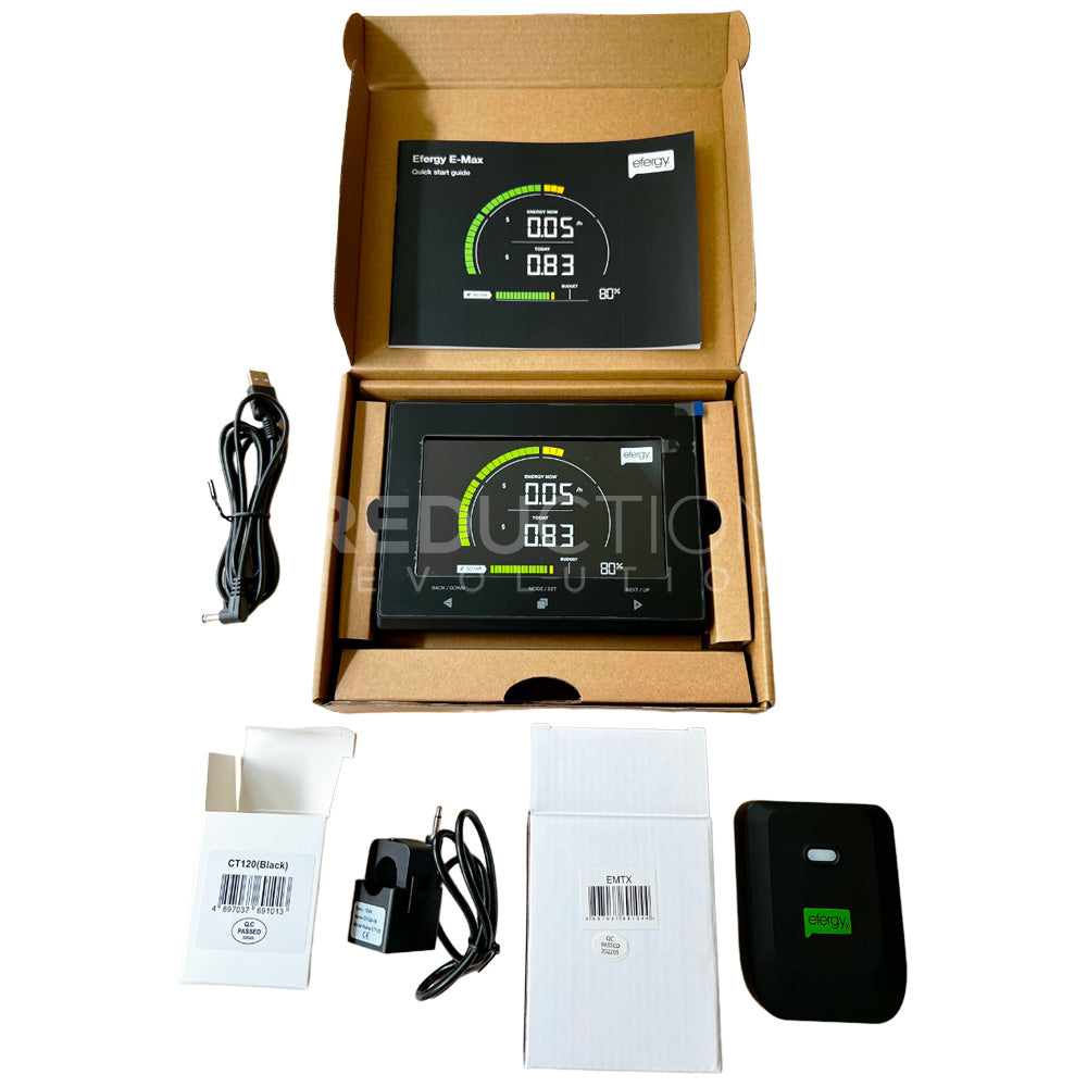 Efergy E-Max Power Monitor With Large Colour Screen