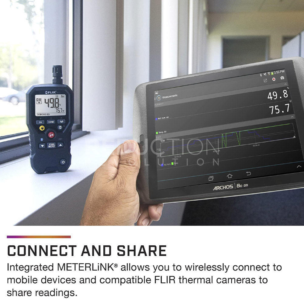 FLIR MR77 Advanced Moisture Meter With MeterLink