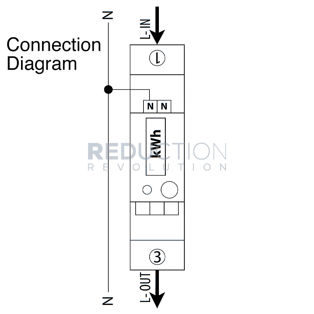 NMI Approved 100A Single Phase kWh Sub Meter by MATelec