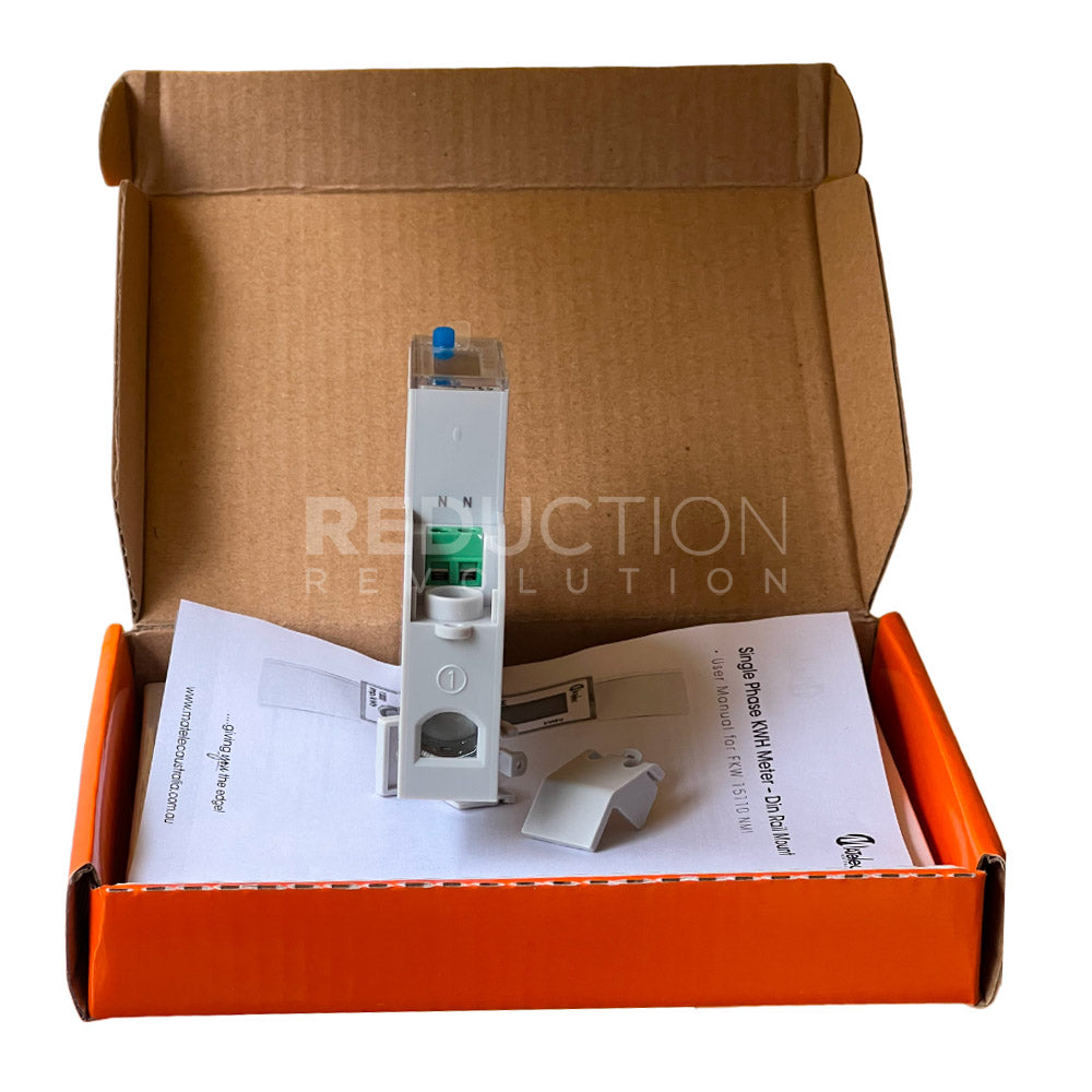 NMI Approved 100A Single Phase kWh Sub Meter by MATelec