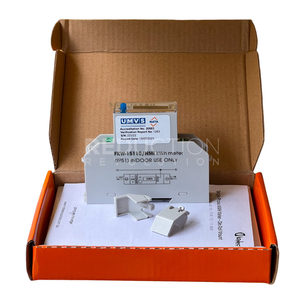 NMI Approved 100A Single Phase kWh Sub Meter by MATelec