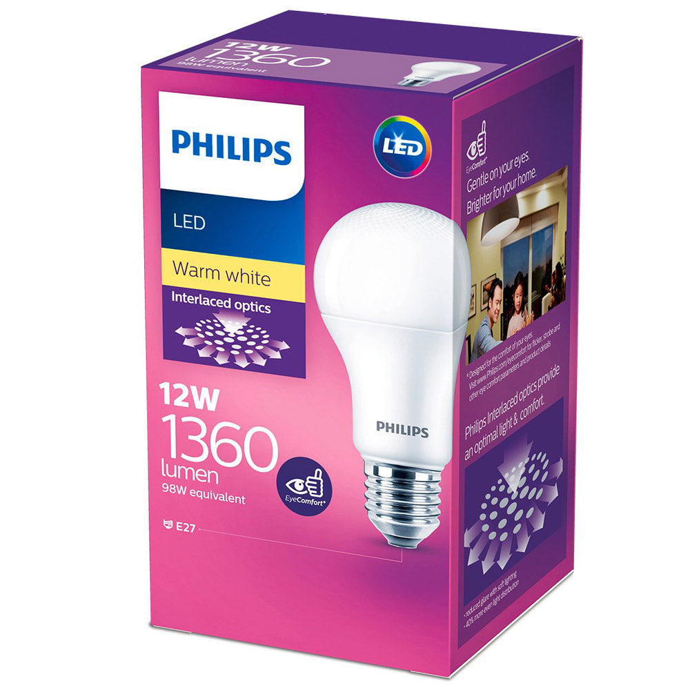 Philips E27 Edison Screw LED Light Bulb