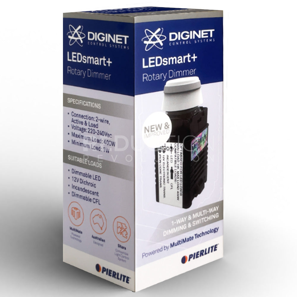 Diginet MMDM/RT LED Dimmer Dial With On / Off Switch