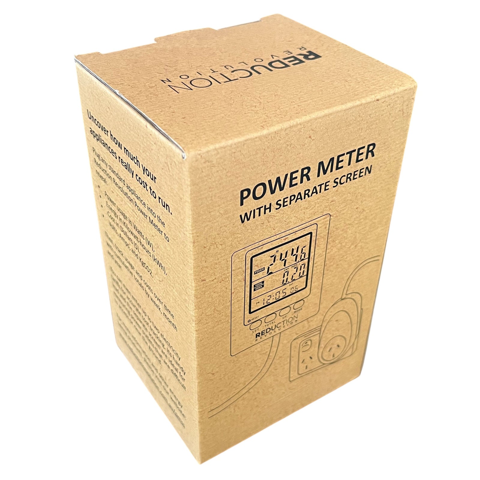 Power Usage Meter With a Separate Screen
