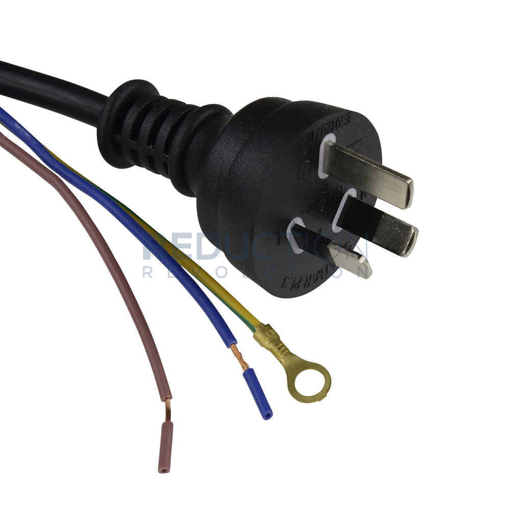 3 Pin Power Plug 240V 7.5A & 1.8m Lead