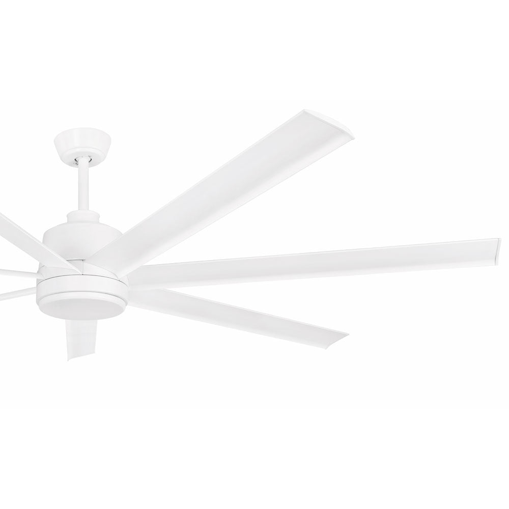Large White Ceiling Fan - EGLO Tourbillion