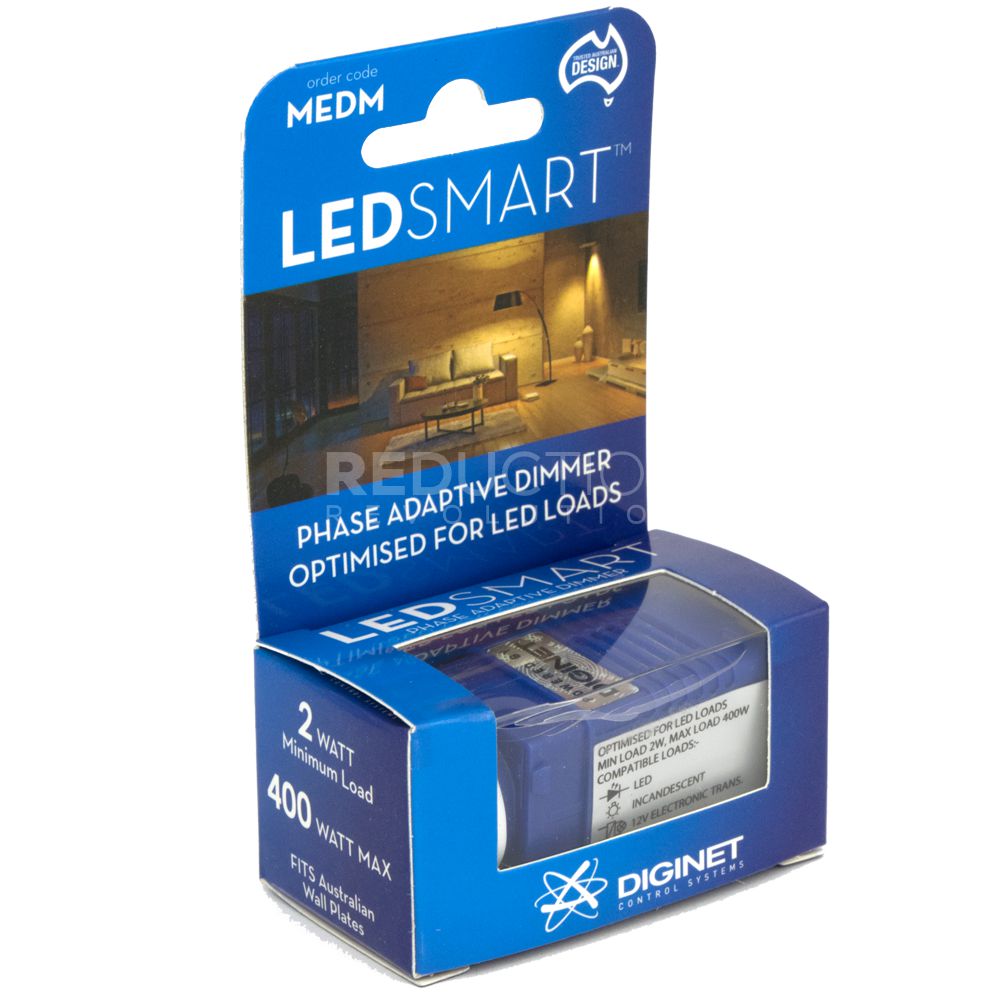 Diginet MEDM LED Light Dimmer Switch - Rotary Dial