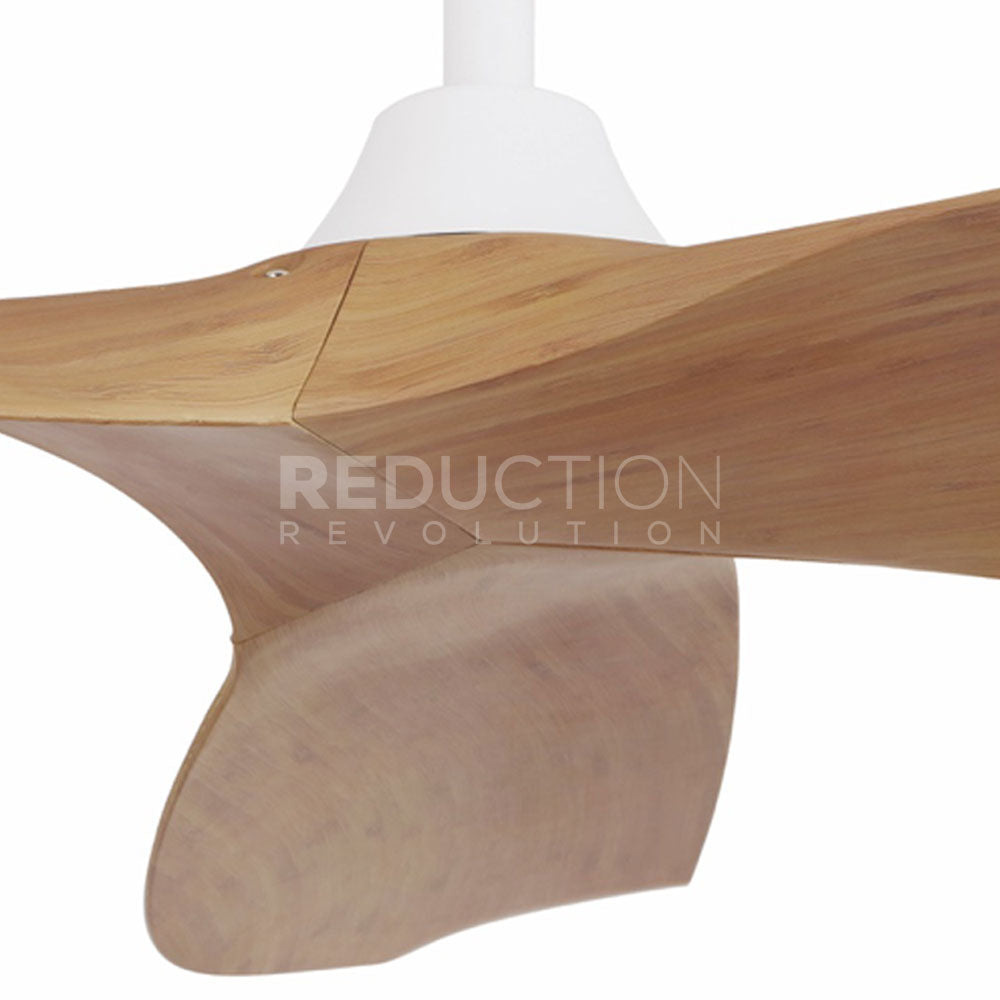 Stylish Bamboo Ceiling Fan - Cabarita DC 50in (127cm)