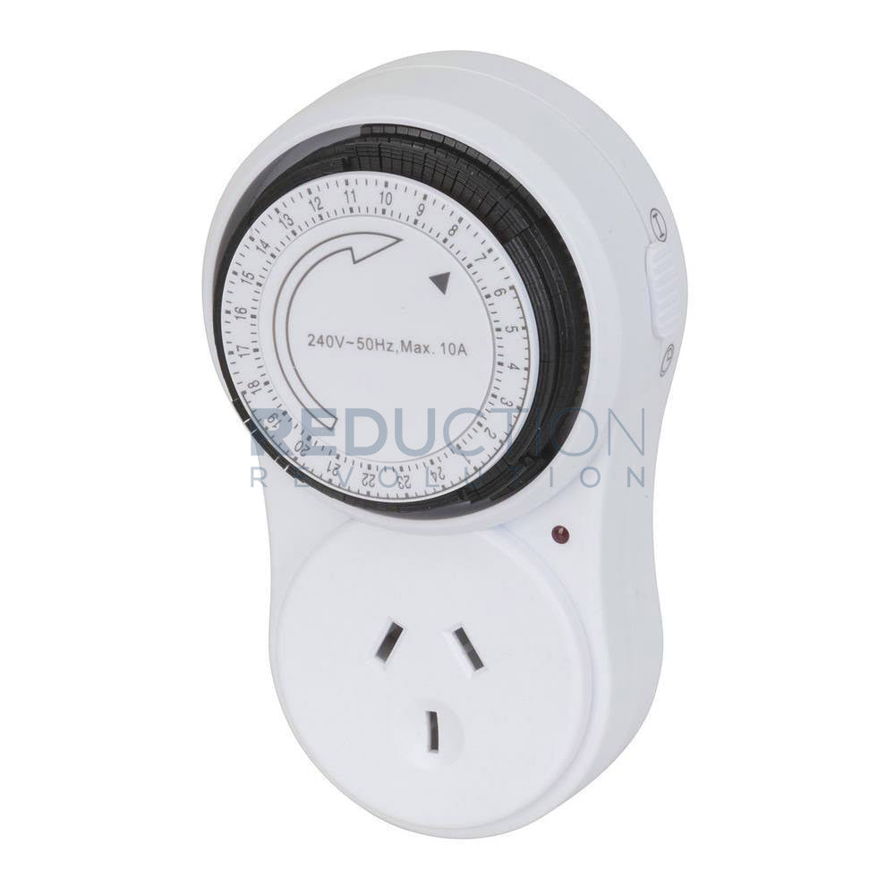 24 Hour Plug-In Mains Timer Switch