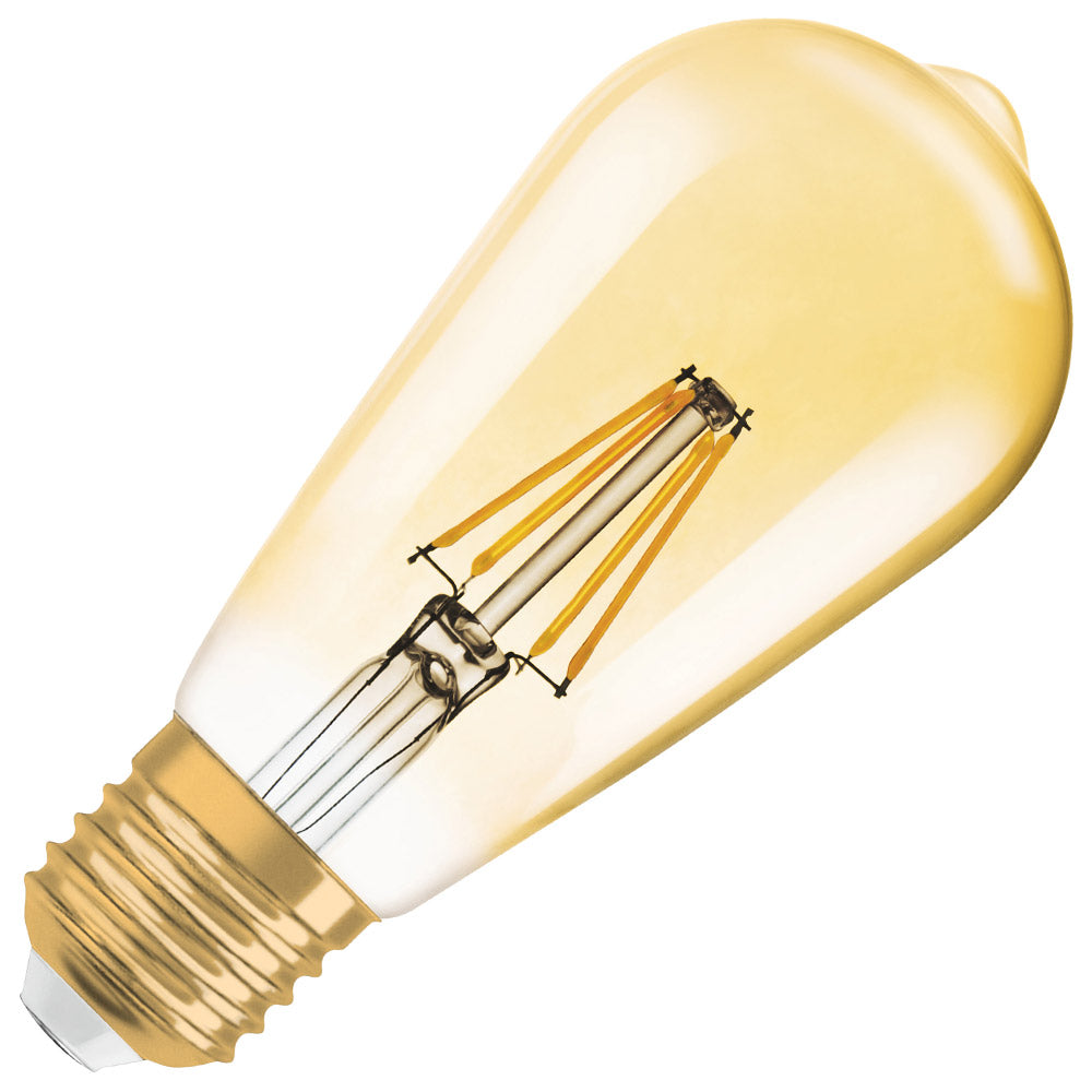 Osram ST64 LED Filament Bulb Dimmable - Vintage 1906