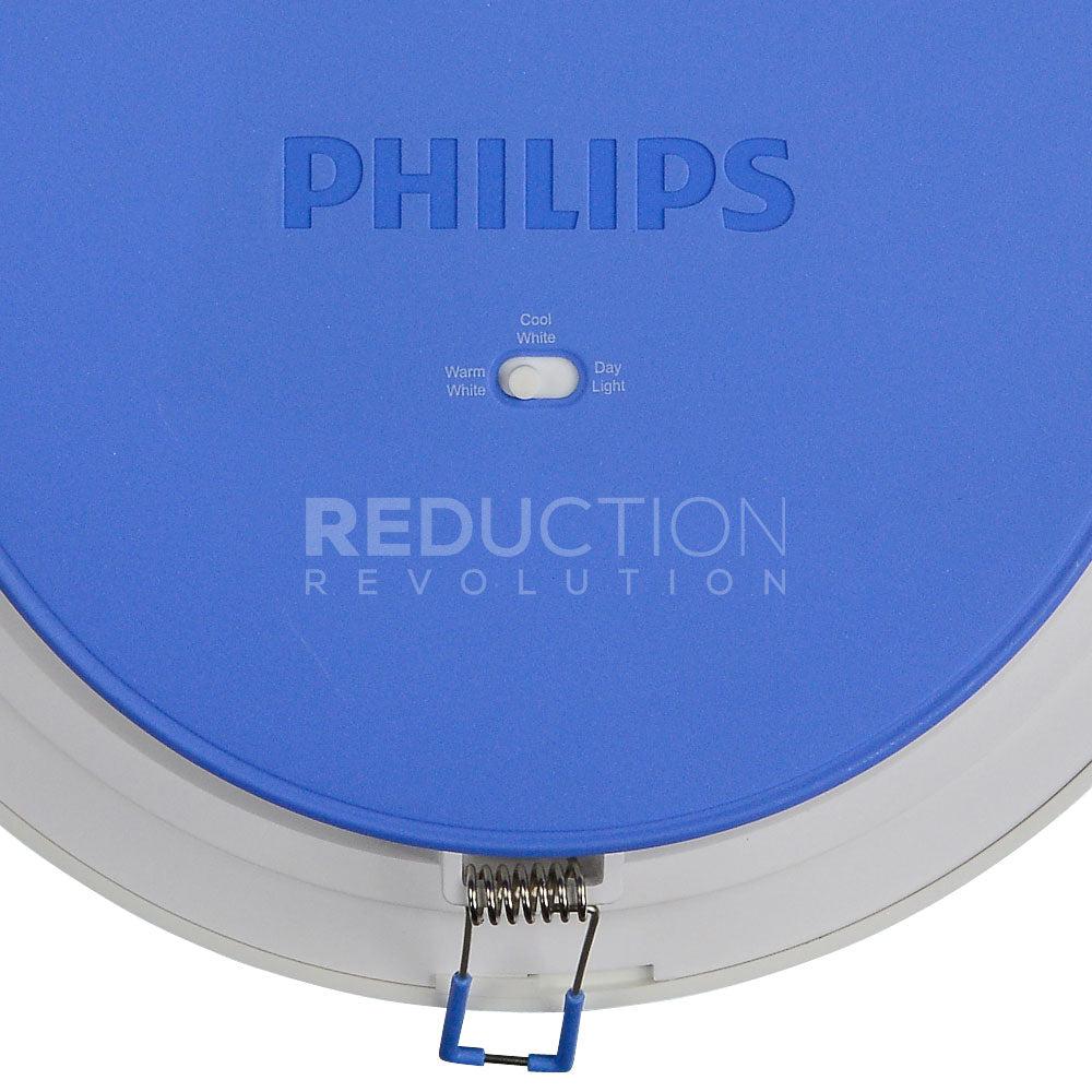 Philips 200mm Cut Out LED Downlight - Tri Colour