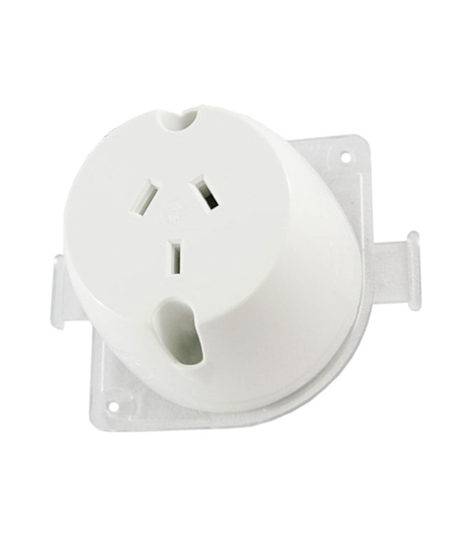 10 Pack of Surface Mount Sockets 240V 10A for Ceiling Lights